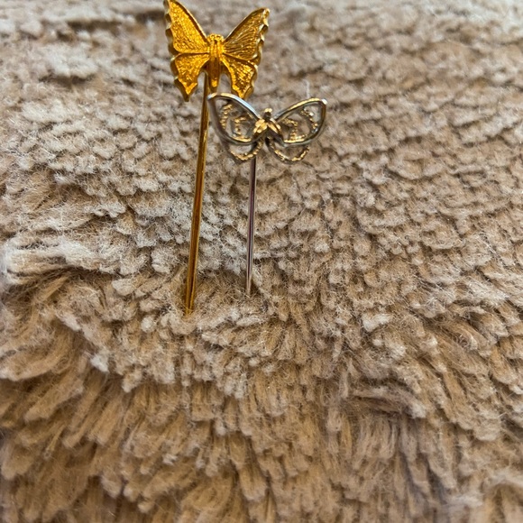 Vintage | Jewelry | Vintage Butterfly Stick Pins Jewelry | Poshmark